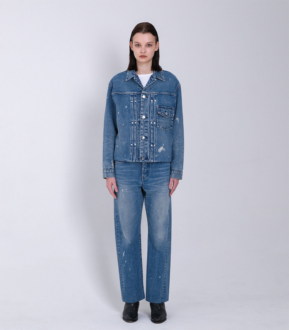 THE JEAN JACKET - BLEACH BLUE – TANAKA